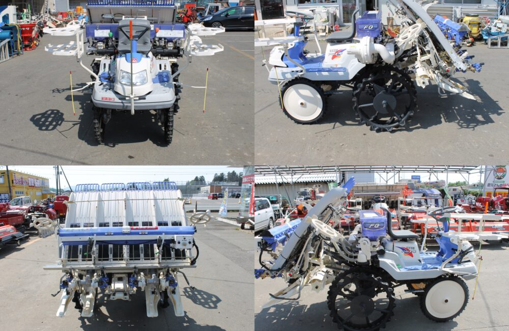 イセキ 中古 田植機 PQZ4-DULF｜農家さんの味方｜全国の農家の皆さんのために。農機具の査定・買取・販売を通して農業の未来に貢献いたします。